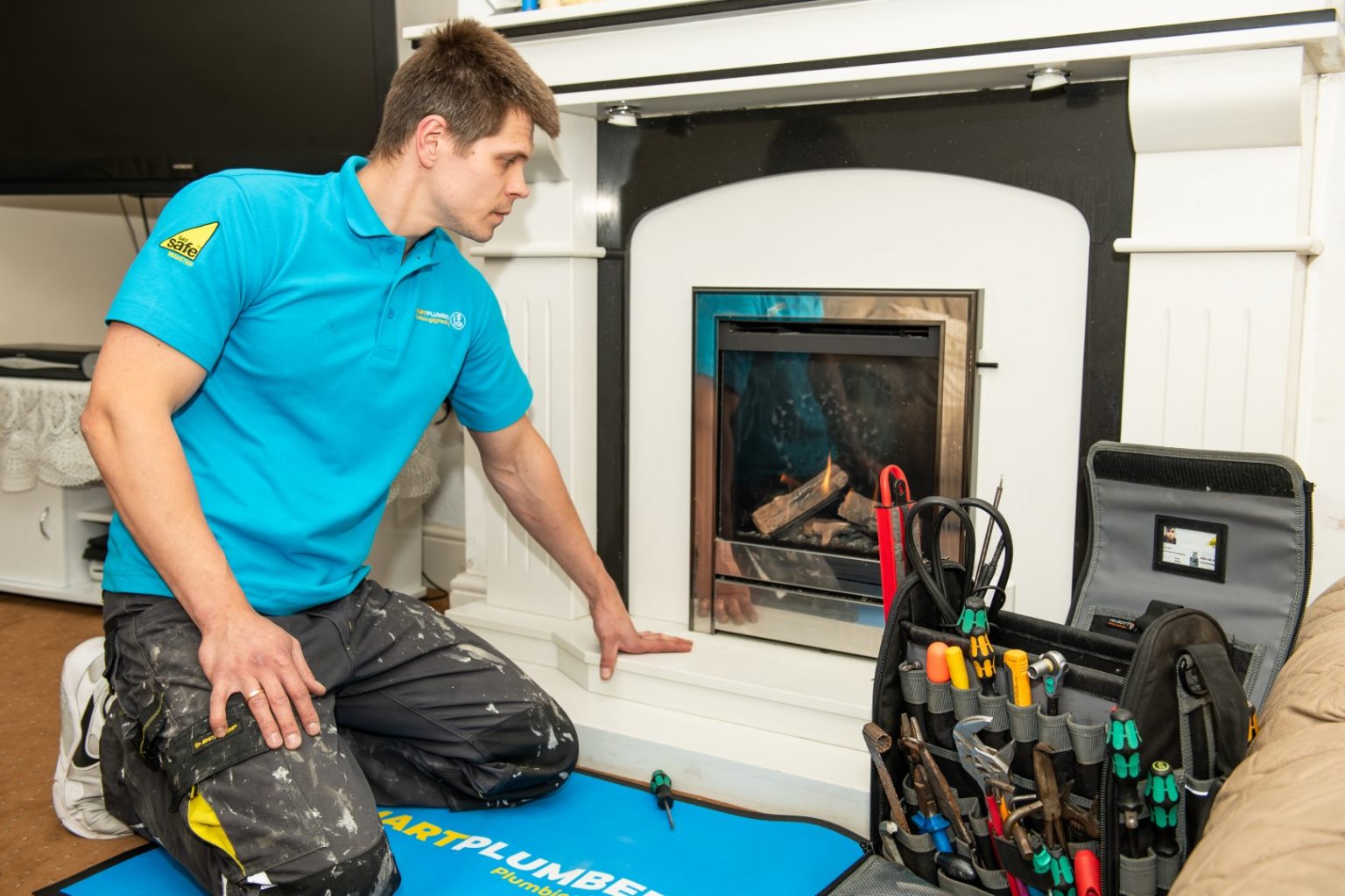 Importance of servicing a gas fire - SmartPlumbers